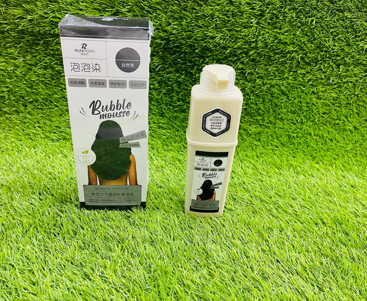 RUNSIDAN BUBBLE MOUSSE SHAMPOO COLOUR – www.onlinemart.com.pk