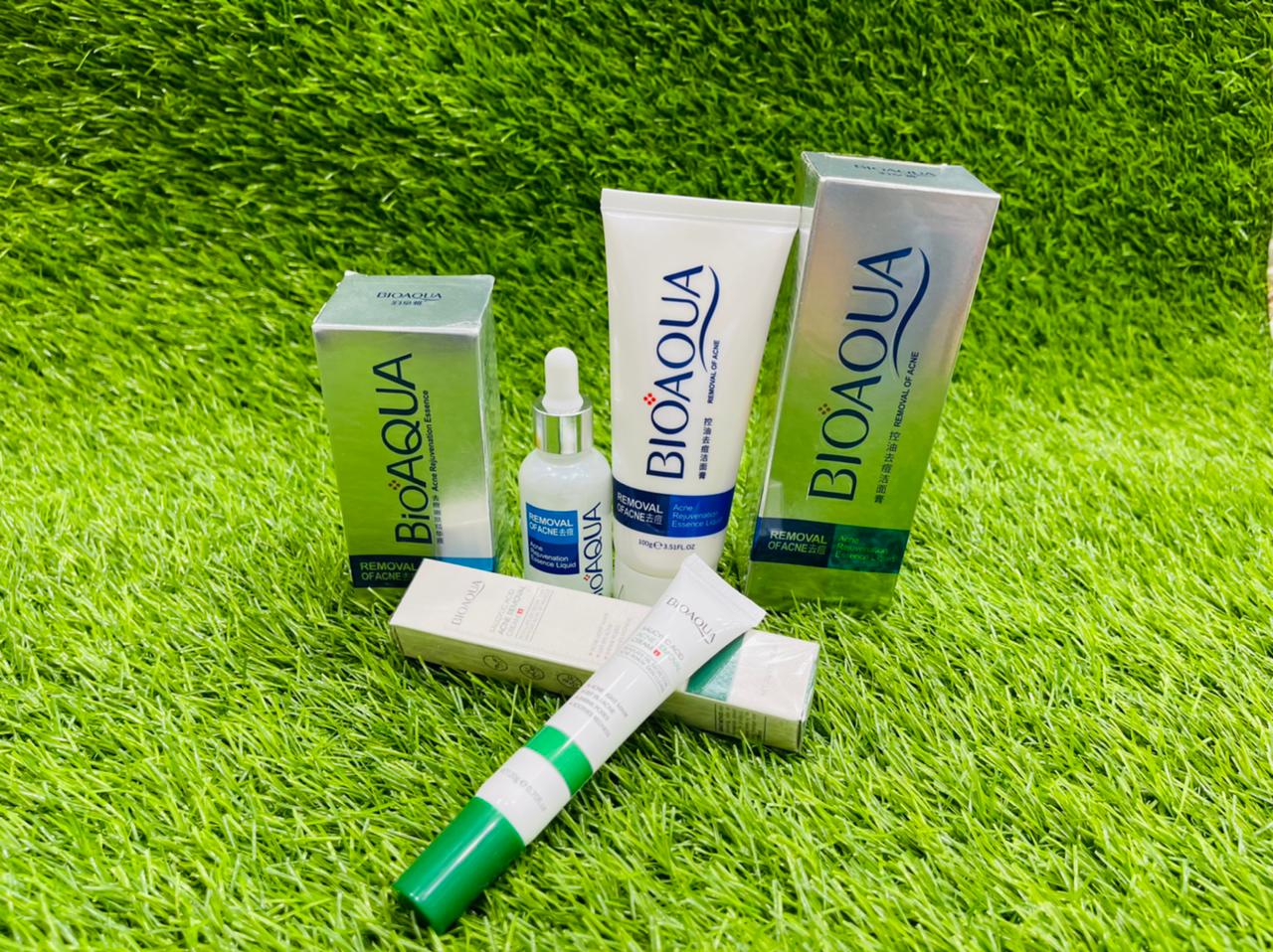 BIOAQUA PURESKIN REMOVAL OF ACNE COMPLETE SKINCARE KIT – www.onlinemart ...