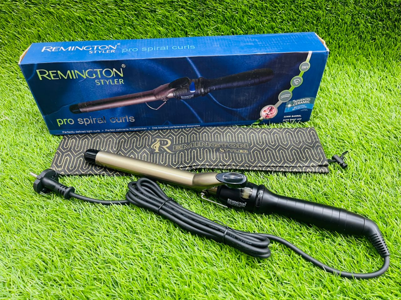 REMINGTON STYLER PRO SPIRAL CURLS HAIR CURLER – www.onlinemart.com.pk